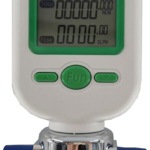 BHYIQI Portable Gas Mass Flow Meter Mass Air Flowmeter with Range 0 to 20L/Min Accracy ±2.5+0.5FS% LCD Display Password Setting Alarm Function