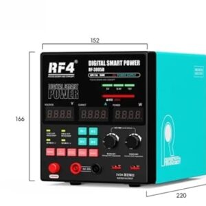 RF-3005PRO RF3005D Digital Smart Power Meter 30V5A 150W Mechanical Instrument with A/MA Automatic Range Switching Function Tool(RF-3005D)