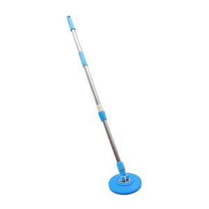 coolhiya mop pole foot mop handle mop handles only mops for floor cleaning mop bucket velda commercial round mop telescoping broom handle mop replace handle mob mop stick rod plastic blue