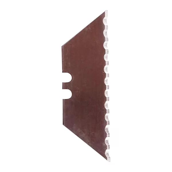 Steel Serrated Utility BladeBrown 5 Piece, Mfr: 2796167-A