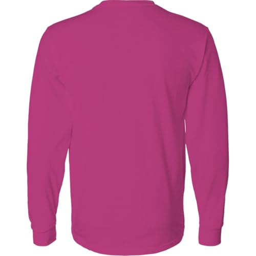 inktastic Doctor Stethoscope Adult Long Sleeve T-Shirt 3X-Large Cyber Pink 58c7