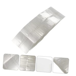 400 Pcs Bottle Sealing Film Shrink Bags Clear Shrink Film Polyolefin Film Heat Tool Clear Wrapping Bags Drier CD Bottle Sealer Film Heat Shrink Bags Clear Heat Shrink Film PVC TOKIDNY