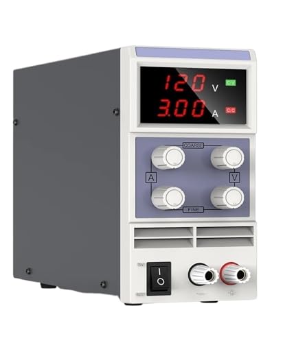 Adjustable DC Power Supply 120V 3A LED Digital Bench Power Source Stabilized Power Supply Voltage Regulator Switch