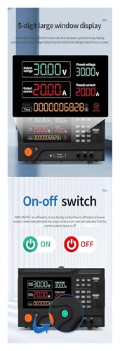 Arionyx Laboratory Programmable DC Power Supply USB Series 15V 20V 30V 200V 300V 400V 500V 800V Adjustable 20A 30A 50A 60A Programmable DC Power Supply Variable(30V 80A USB)