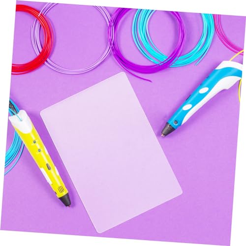 JEWEDECO 10pcs Copying Board Convenient Painting Mat Basic Template Transparent Drawing Board 3D Printing Pen Mat Drawing Tool Drawing Board for 3D Printing Pen Plastic