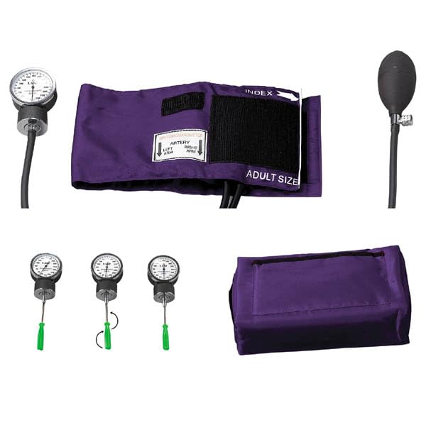 Blood Pressure Cuff by Lane Instrument #112-2, Multiple Colors Available (Purple)