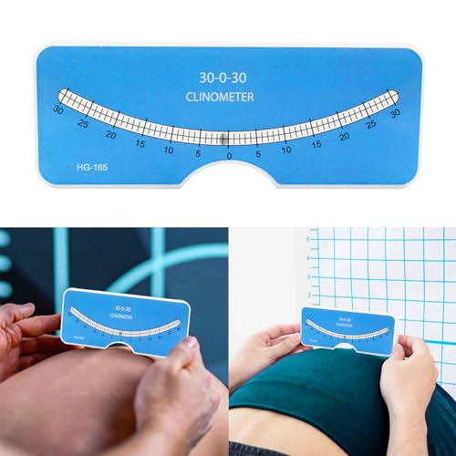 Back And Spine Scoliosis Diagnosis Tool 0-30° Scoliosis Test Meter Measurement Tool Scoliometer For Adults Children