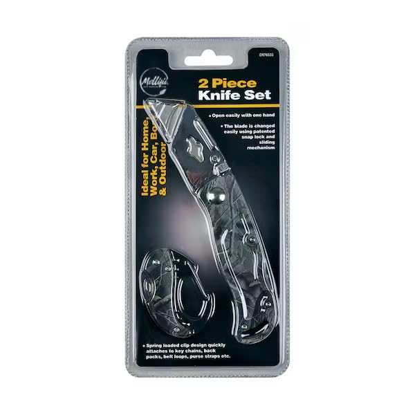 Knife & Clip Set Camo 2P, Mfr: DR76533-A