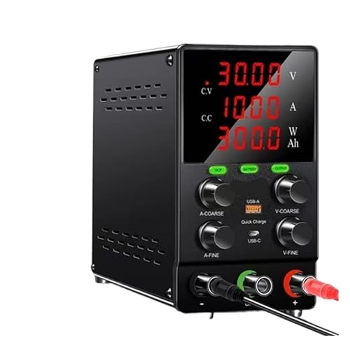 DC Power Supply 30v60v Adjustable Regulated Bench Power Supply(30v 5a,220V)