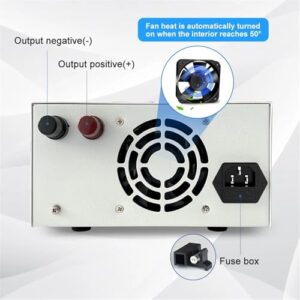 1PCS Desktop DC Power Supply 60V 20A Regulated Power Output 4-Digit LED Display Digitally Adjustable OCP Short Circuit Warning(KPS1530D,220V)