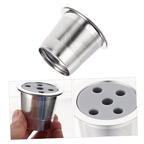 PAMINGONO Stainless Steel Coffee Coffee Filter Coffee Concentrate Coffee Machines Coffee Espresso Reusable Coffee Accessories for Coffee Lovers Tea Filter