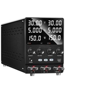 DC Variable Adjustable Dual-Channel Power Supply 3-Way 30V 10A 60V 20A Parallel Functions 300W 360W(SPS305-2KD,220V)