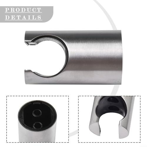 Stainless Steel Silver Wall Holder Bracket Shower Seat For Toilet Bidet Sprayer Handheld Shower Head Bathroom Accessories