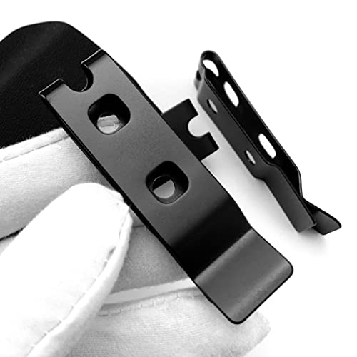 Fowspvzn Stainless Steel Scabbard Back Clip Belt Sheath Carrying Waist Clips Clips Grip Hook