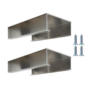 qsvbeeqj set of 2pcs multi purpose storage rack under cabinets shelf with mounting screws kitchen can sealing jar stand