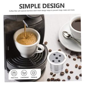 PAMINGONO Stainless Steel Coffee Coffee Filter Coffee Concentrate Coffee Machines Coffee Espresso Reusable Coffee Accessories for Coffee Lovers Tea Filter