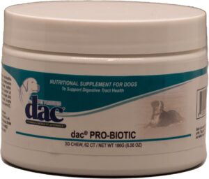 probiotic supplement for dogs from dac vitamins and minerals