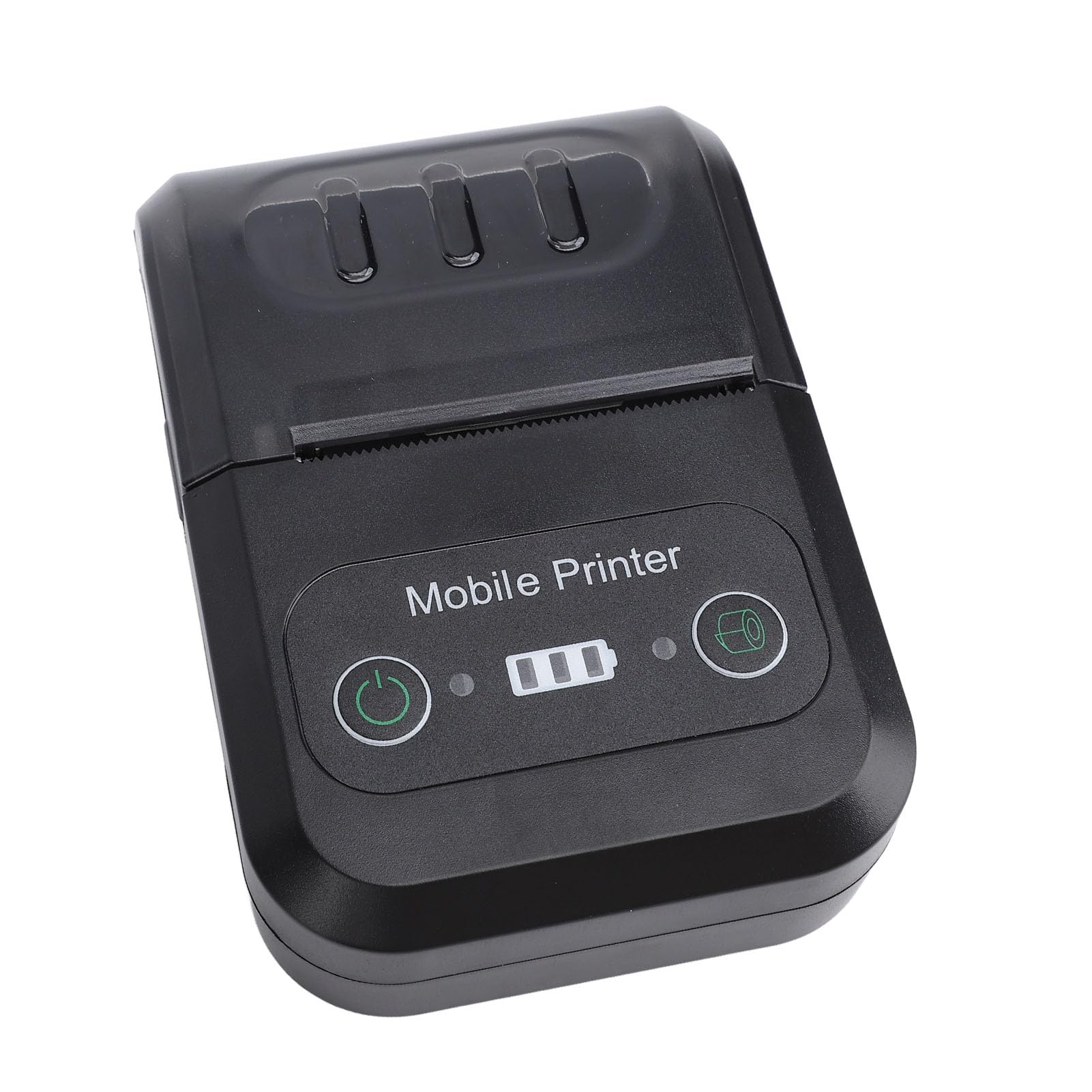 Thermal Receipt Printer, 58mm Portable Bill Paper Printer with for Android, Retail Store Restaurant Businesses, Roll and Folded Thermal Labels