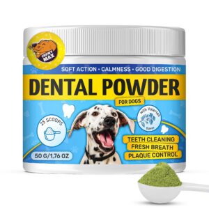 dog dental powder | dog breath freshener | dog teeth cleaning | plaque off powder dog | dog teeth cleaning powder | dental powder for dogs teeth | canine plaque remover | 1.76 ounces