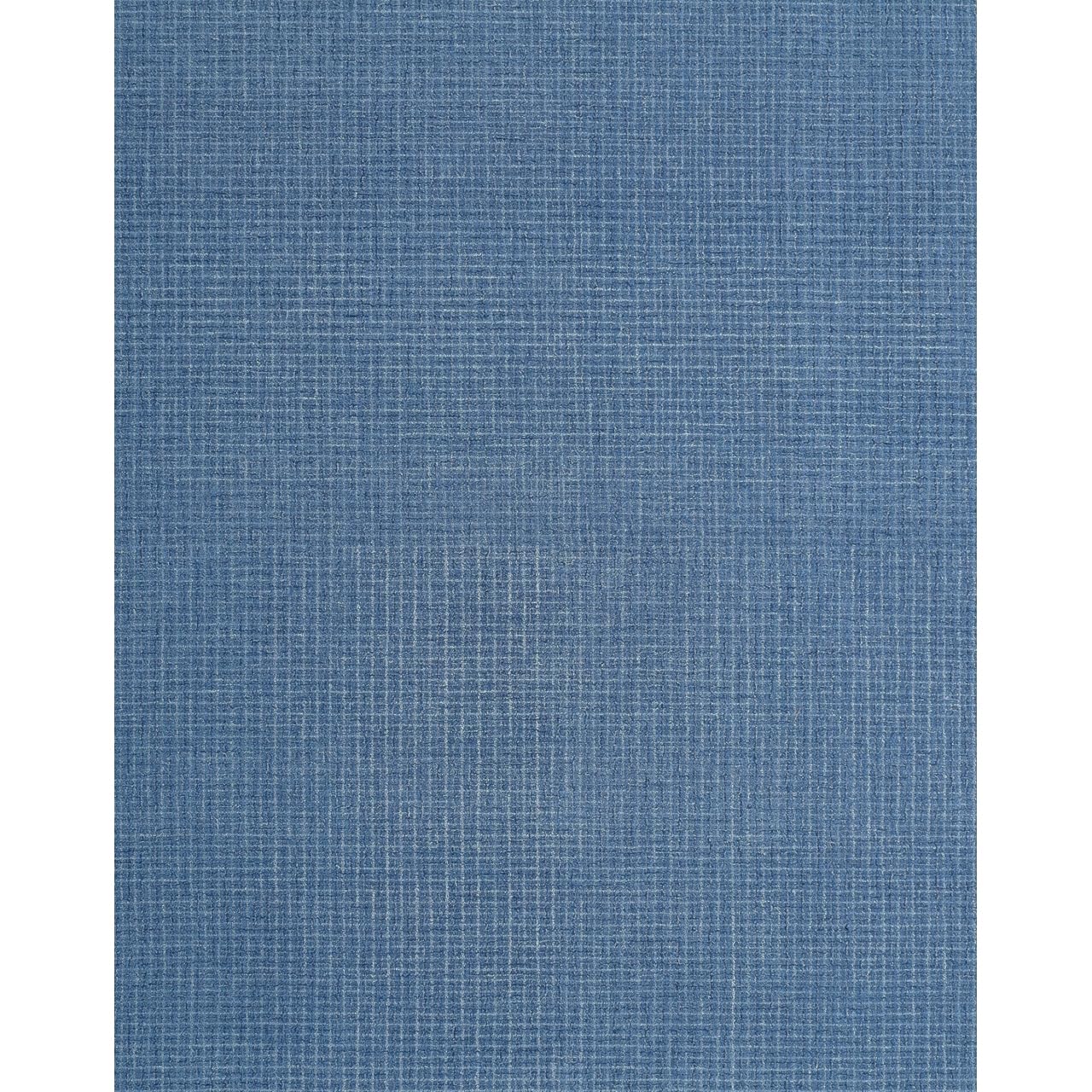 Company C Colorfields Bryn 2' x 3' Accent Doormat Rug | Hand-Tufted Loop Pile 100% Wool | 5/8" Thick | Indigo Blue Navy | Small Rug Entry Kitchen Living Dining Room Bedroom | GoodWeave Certified