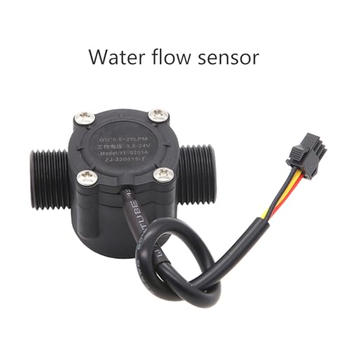 G1/2 Water Meter Flowmeter 1-30L/Min Fluidmeter DN15 Water Flowmeter Counter Effect Fluidmeter