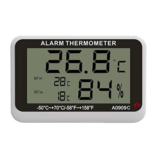 CAZSTYK LCD Digital Hygrometer Indoor Room Temperature Humidity Meter