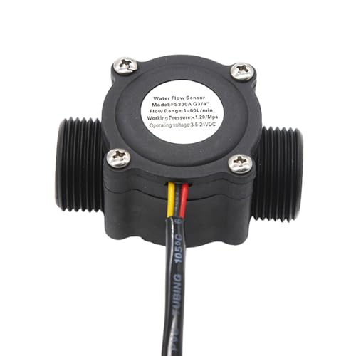 3/4'' Water Flows Flows Meter Flowmeter Counter Water Flows 3.5V-24V 2-60L/min Flowmeter Counter