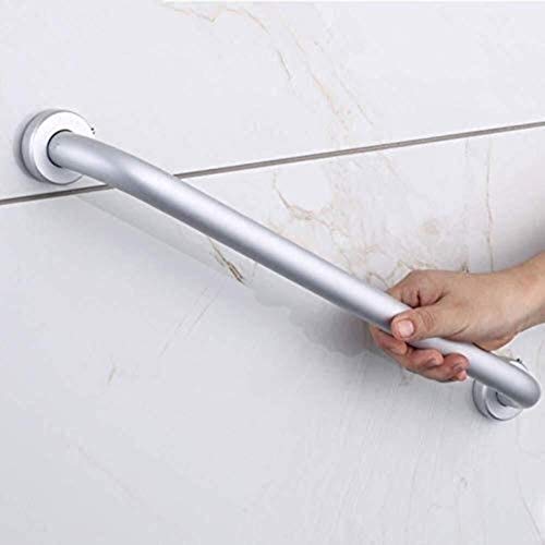 FHSRAEIP Grab Bars Safe Handrail Grab Bar Rail Bathroom Handrail Support Handle,Shower Safety Handle,Bathtub,Toilet, Kitchen,Stairway-Silver-50cm