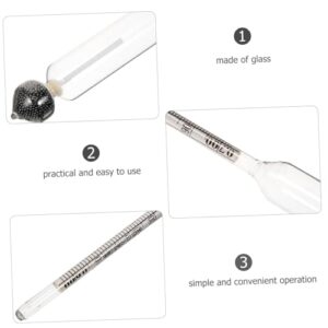 CHILDWEET 4pcs Hydrometer Liquid Measuring Device Sugar Density Meter Liquid Measuring Tools Petroleum Meter Liquidometer Liquid Meter Moisture Content Tester Liquid Tester for Glass