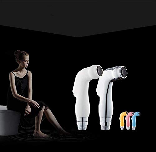 JIYTG Toilet Brush Bidets Handheld Toilet Bidet Shower Sprayer Bronze Bidet Set Nozzle Toilet Booster Spray Gun