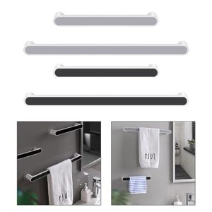 Guaber Multifunction Towel Rack Wall Mounted Hanging Shelf Household for Kitchen Bathroom Bedroom Towel Household