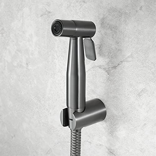 JIYTG Bidet Sprayer Handheld Bidet Faucet for Toilet Cloth Diaper Spray with 59 Inch Shower Hose Spray Gun Set with Angle Valve