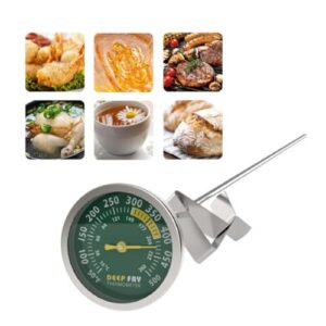 CAZSTYK Kitchen with Clip Probe Dial Type Deep Fry Oil Temperature Gauge