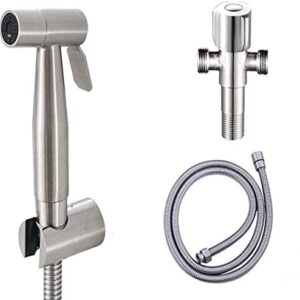 JIYTG Toilet Brush Toilet Bidet Bidet Toilet Spray Gun Set Companion Booster Nozzle