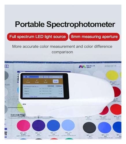 Colorimeter, Colorimeters LS176 D/8° Spectrophotometers High Accuracy Whiteness and Yellowness Spectral Reflectance Curves APP Software