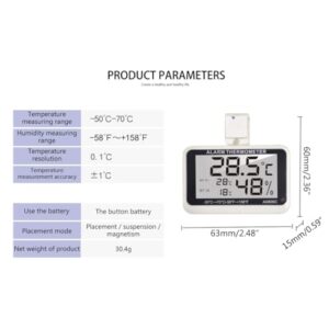 CAZSTYK LCD Digital Hygrometer Indoor Room Temperature Humidity Meter