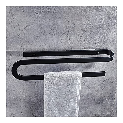 Towel Racks, Towel Rack Towel Racks Towel Rail for Bathroom Bathroom Towel Bar Wall Mounted Aluminum Toilet Towel Holder Shelf Storage Rack Holder Fixture Home Gadgets/B-Towel Rack/a