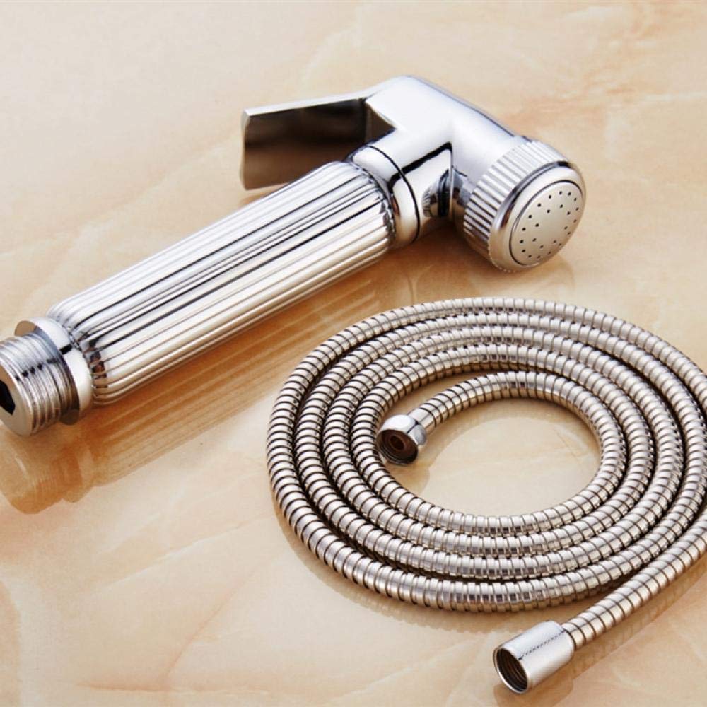 JIYTG Toilet Brush Bidet Sprayer Kit Bidet Toilet Spray Gun Set Toilet Cleaning Flusher