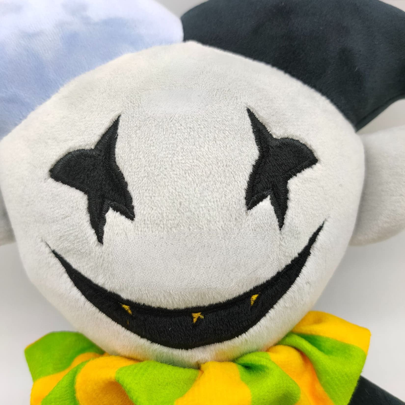 ITPZ Jevil Joker Plush Toy,Joker Pillow Doll,Cartoon Toy for Kids'Room Decor,Baby Plush Gift for Animation Fans and Kids Birthday