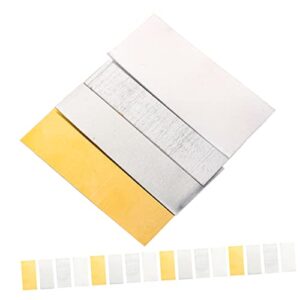 villful 16pcs fruit battery zinc plate electrode strip for electroplating electrode materials zn chemistry sample zinc anode battery experiment materials anode for zinc electroplating iron