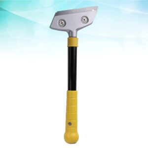 STOBAZA Cleaning Scraper Tile Blade Scraper Tonge Scrpaer Tools Tile Scraper Handle Razor Scraper Paint Squeegee Blade Scraper Cleaners Flat Razor Scraper Razors Paint Spatula Shovel Balde