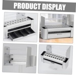 WHAMVOX Screwdriver Tool Storage Rack Silver or Pvc Portable Tool Organizer Rack Pe Tool Organizer Holder Tool Organizer Rack with Drawer