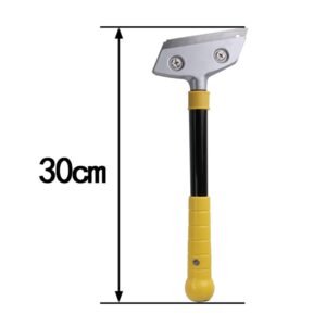 STOBAZA Cleaning Scraper Tile Blade Scraper Tonge Scrpaer Tools Tile Scraper Handle Razor Scraper Paint Squeegee Blade Scraper Cleaners Flat Razor Scraper Razors Paint Spatula Shovel Balde