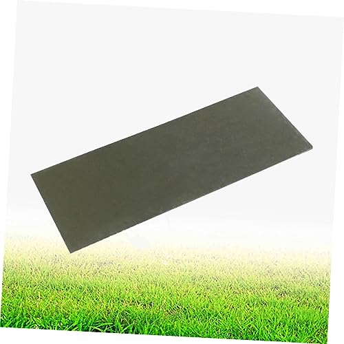 2 Pcs Zinc Fruit Electrode Strip Plate Material Battery Material Experimental Device Battery Tester Electrode Plate Silver Toyvian