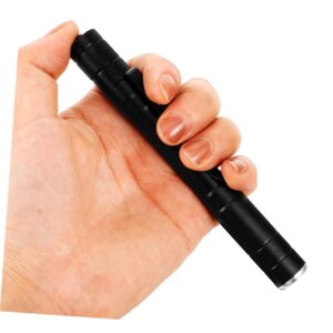 Anneome Doctor Pen for Diagnose Aluminum Alloy Pen Light Handheld Pen Light Medical Pen Light Black