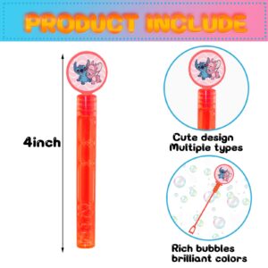 48 Piece Stitch Bubble Wand for Kids(8 Style),Cute Stitch Bubble Wand Great for Stitch Theme Birthday Party Supplies