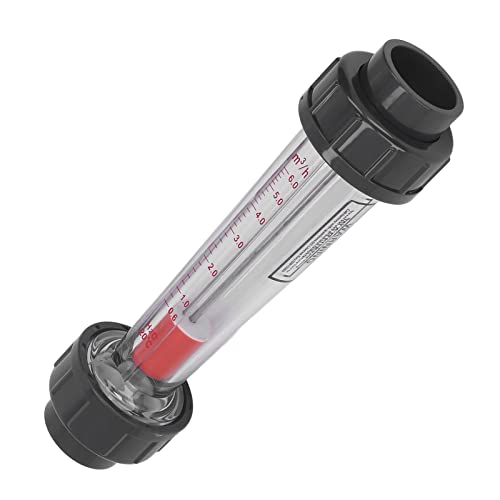 Water Meter, Liquid Meter High Accuracy ABS Plastic Tube Design 0.6‑6mh Water Flowmeter