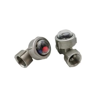 1/2" 3/4" 1" bspt female 304 stainless steel window sight glass float ball flow indicator water oil(1")