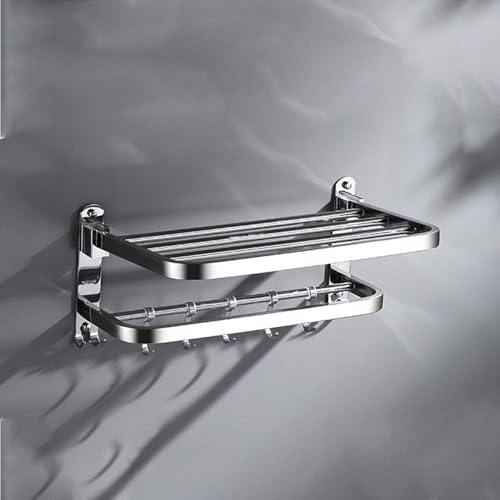 Towel Rack, Minimalist Style Light Luxury Easy to Install Stainless Steel Wall Mounted Towel Bar, Sturdy and Practical Bathroom Accessories for Bathroom, Kitchen