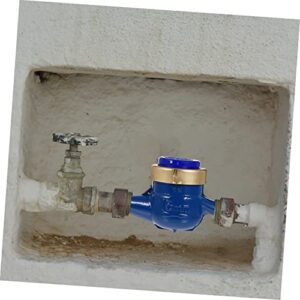 SOESFOUFU Water Flow Meter Engineering Water Meter Dn15 Rit Synthetic Water Tablr Horizontal Water Meters Home Use Water Meter Water Tablw Garden Water Meter Water Tabke Water Table